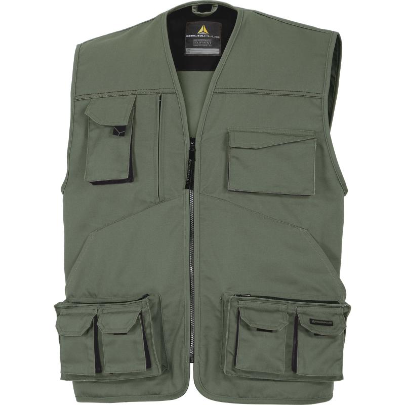 Delta Plus M2GI2 MACH2 Multipocket Working Gilet - Workwear.co.uk